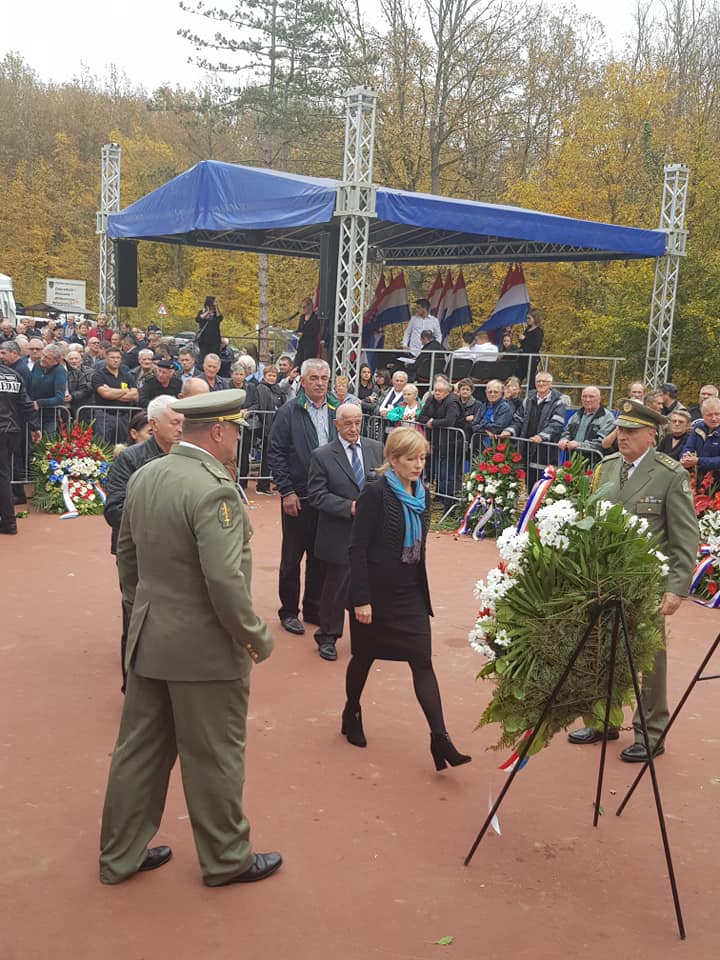 29.10. 2018. KOMEMORACIJA NA TROKUTU ZA 337 POGINULIH HRVATSKIH ...